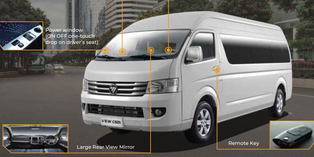 Foton View CS2 2.8 Diesel (14 & 16 Seater) - Handal BCM - Your Reliable ...